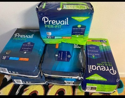 Prevail Per-Fit Large Daily Underwear 18 Count Protective Hygiene Large ...