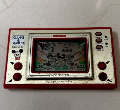 Mickey Mouse Nintendo (1981) Retro Handheld Games