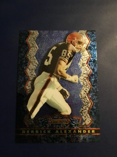 1995 Bowman's Best # 2 DERRICK ALEXANDER Cleveland Browns Great Card ...