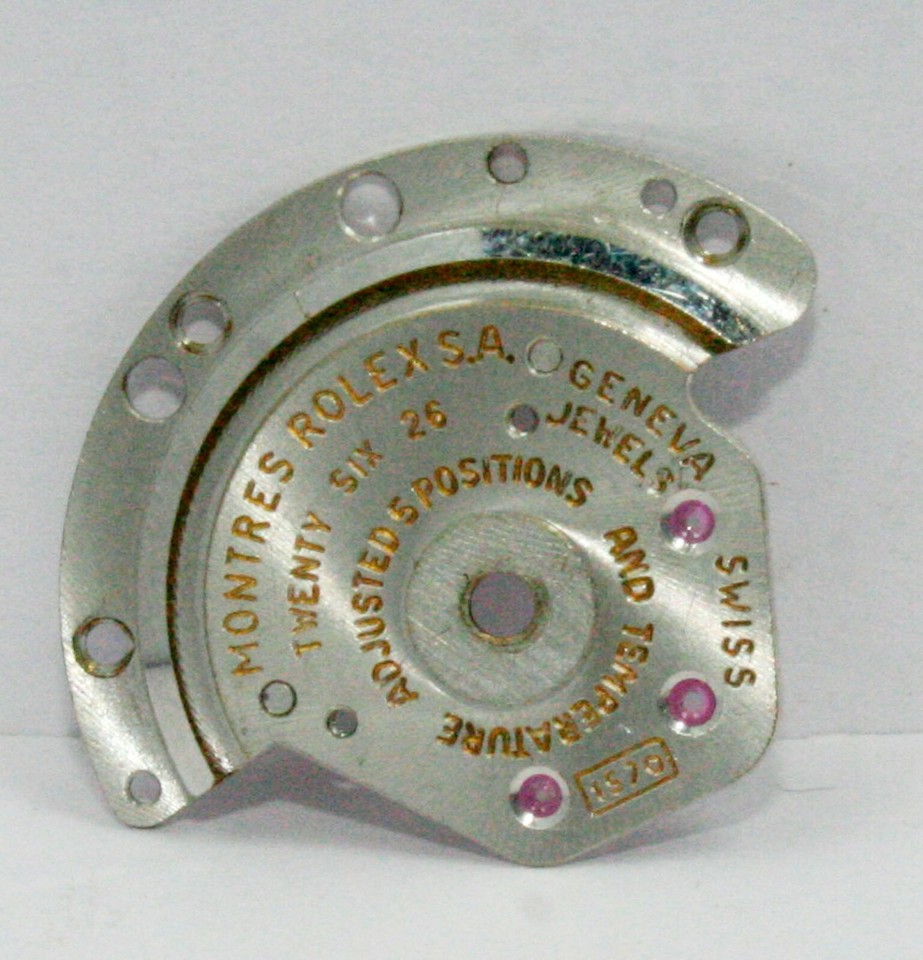 Rolex Cal. 1570 Movement Bridge Only | eBay