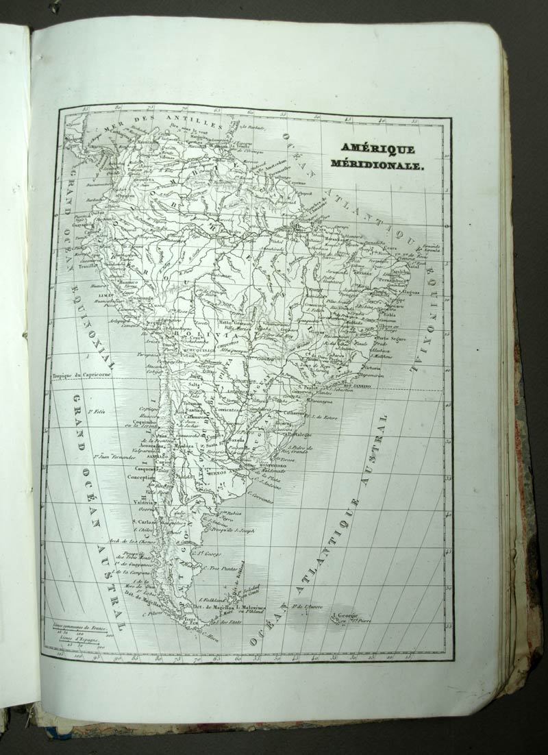 Atlas of Old Geographic Maps from the 19th Century Antic Old Map 19 ...