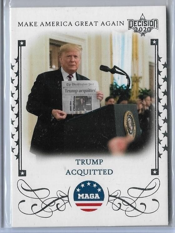 AWESOME 2020 DECISION ~ MAGA ~ CARDS #M1 - M45 ~ FINISH YOUR SETS - YOU ...