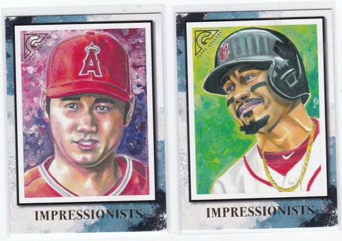 2019 TOPPS GALLERY IMPRESSIONISTS UPICK SHOHEI OHTANI MOOKIE BETTS | eBay