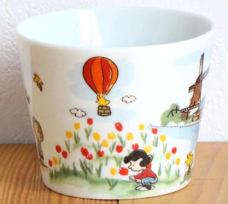 Peanuts Snoopy porcelain world design large mug cup Netherland | eBay