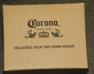 NEW CORONA EXTRA Beer Bottle Inflatable Palm Tree Lime Decor Bar Party ...
