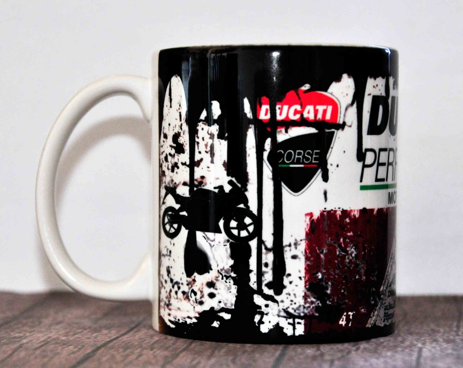 Retro Ducati Motorcycle Oil Can Mug Tea Coffee Mug | eBay UK