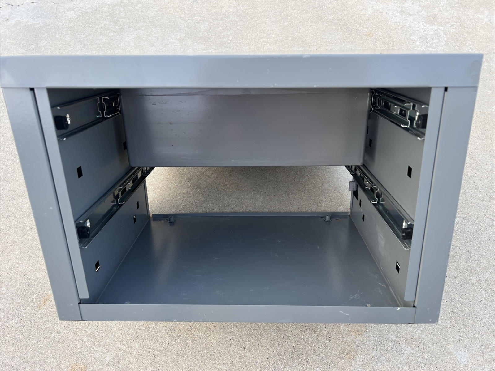 Adrian Steel 19, 2-Drawer Unit w/ Lock - No Key & Missing Drawer | eBay