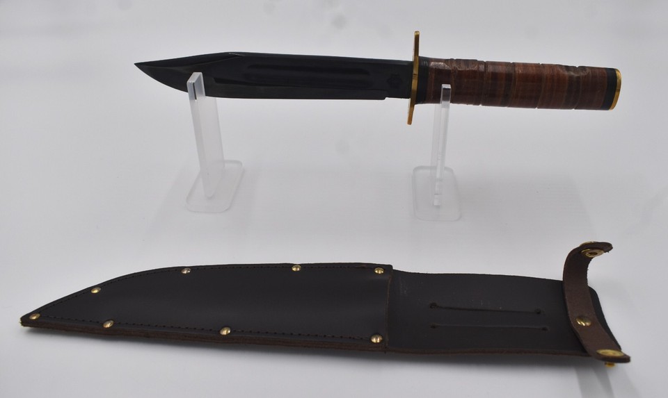 ISRAELI Commando Knife by John Nowill Sheffield England w/Sheath Free ...