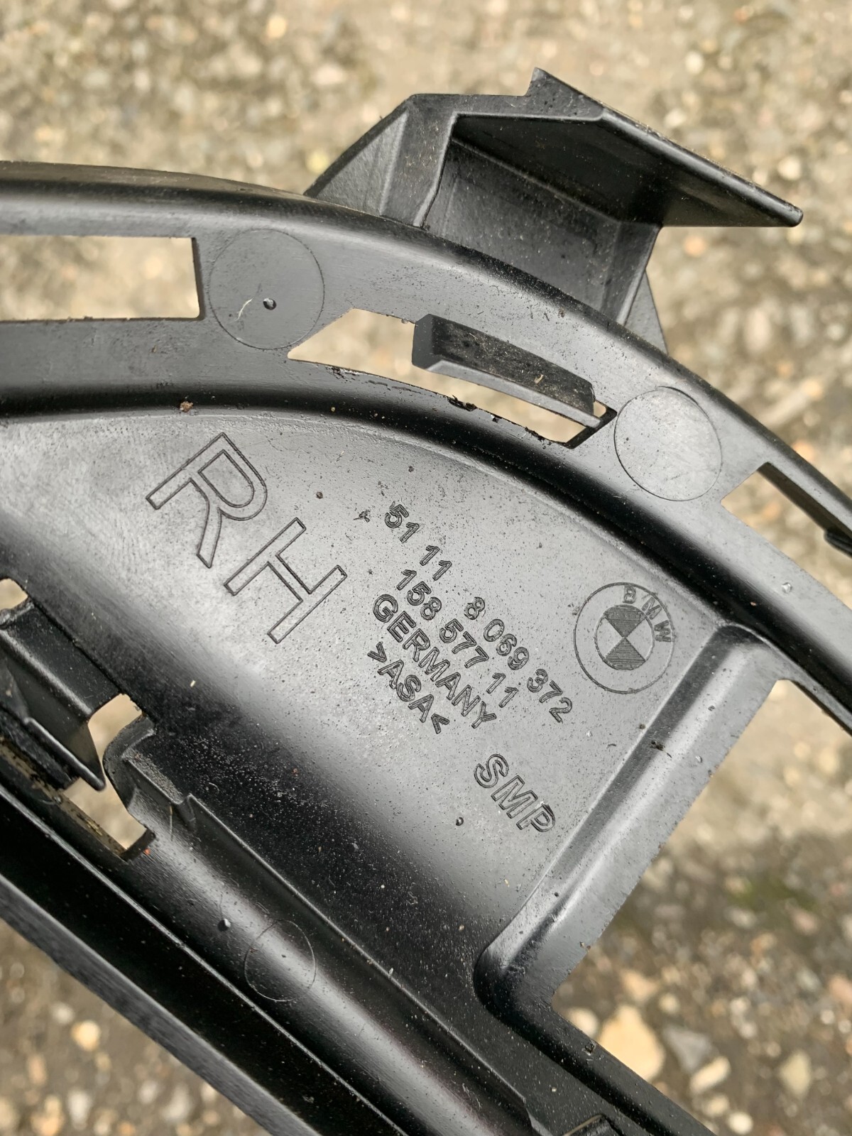 Original BMW 3 Series G20 G21 M Package Grille Front Right 51118069372 ...