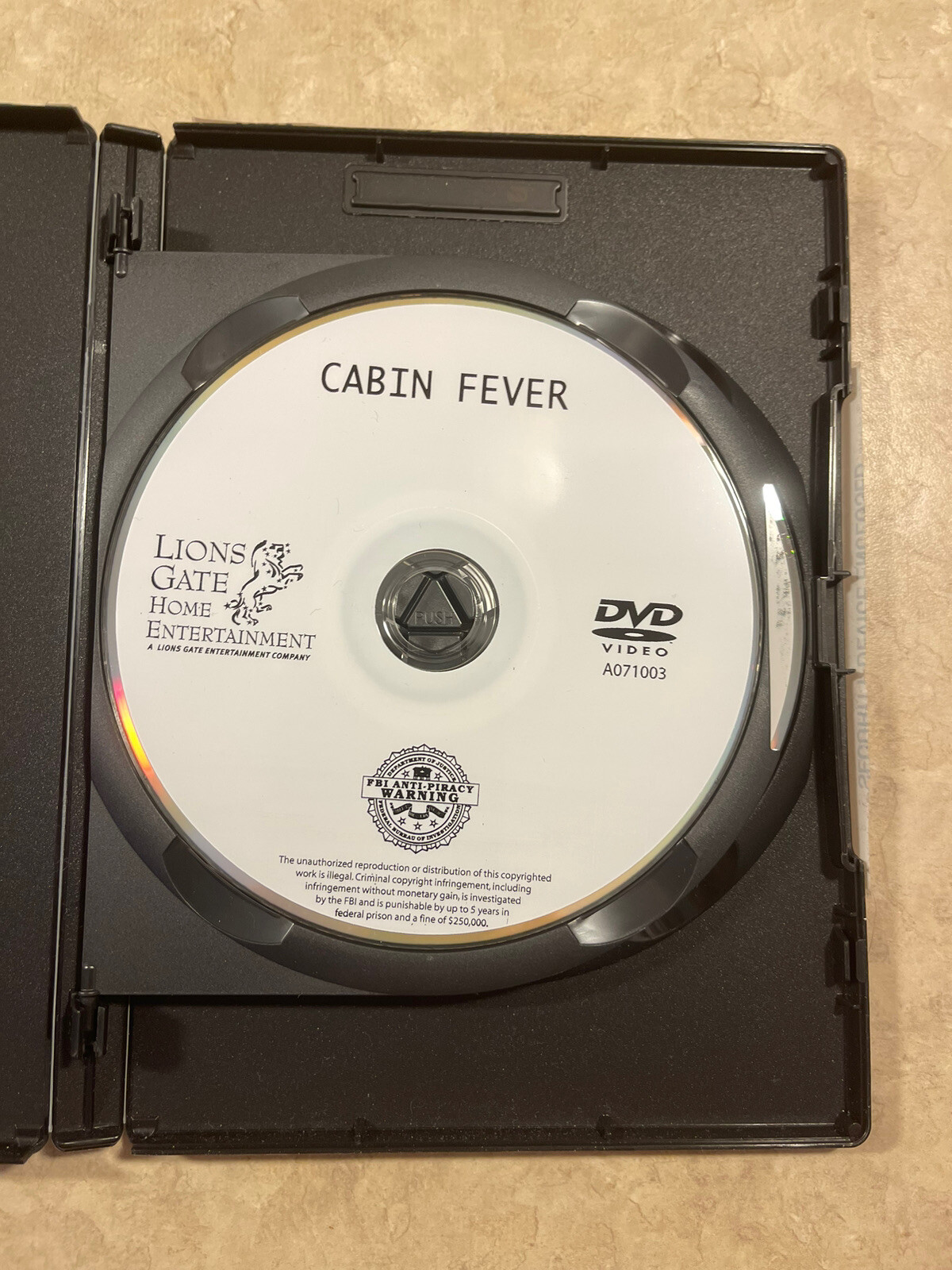 Double Feature 2 DVD Set Cabin Fever And The Blair Witch Project. Like ...