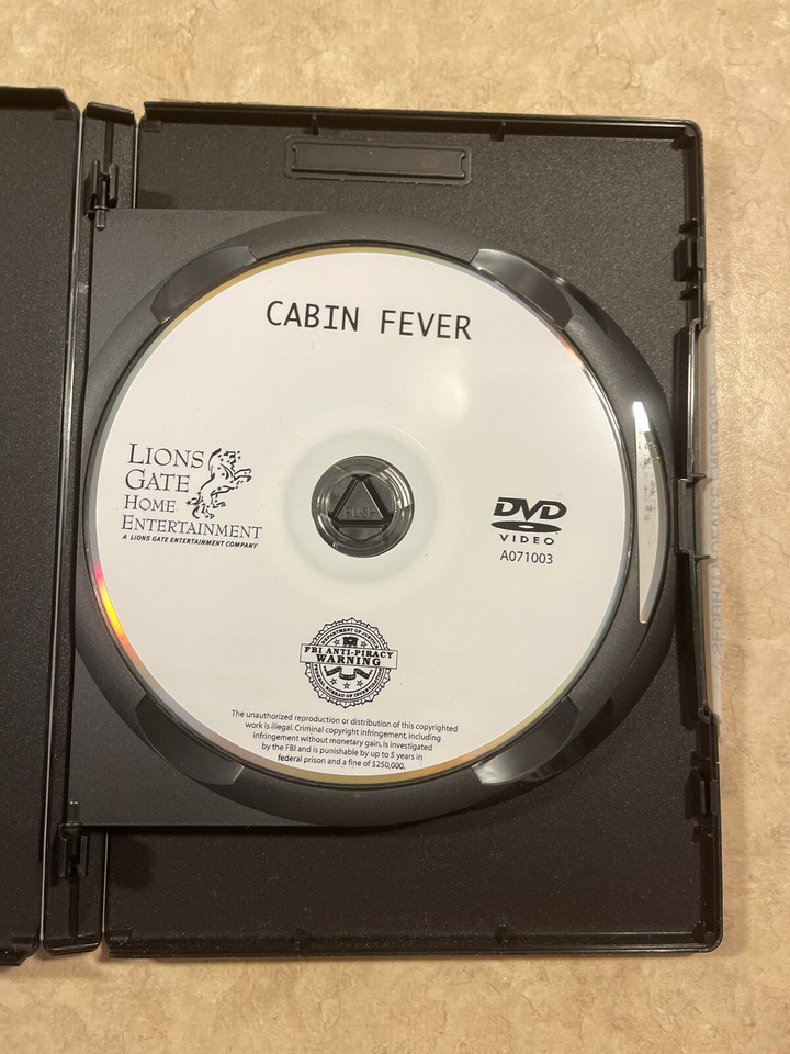 Double Feature 2 DVD Set Cabin Fever And The Blair Witch Project. Like ...