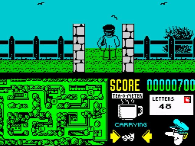 Sinclair Zx Spectrum 48K Gioco - Postman Pat 2 - Alternativo - Testato ...