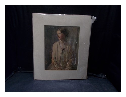 MCEVOY, AMBROSE Print of Silver and Grey Mrs Charles Mc Evoy 1915 1915 ...