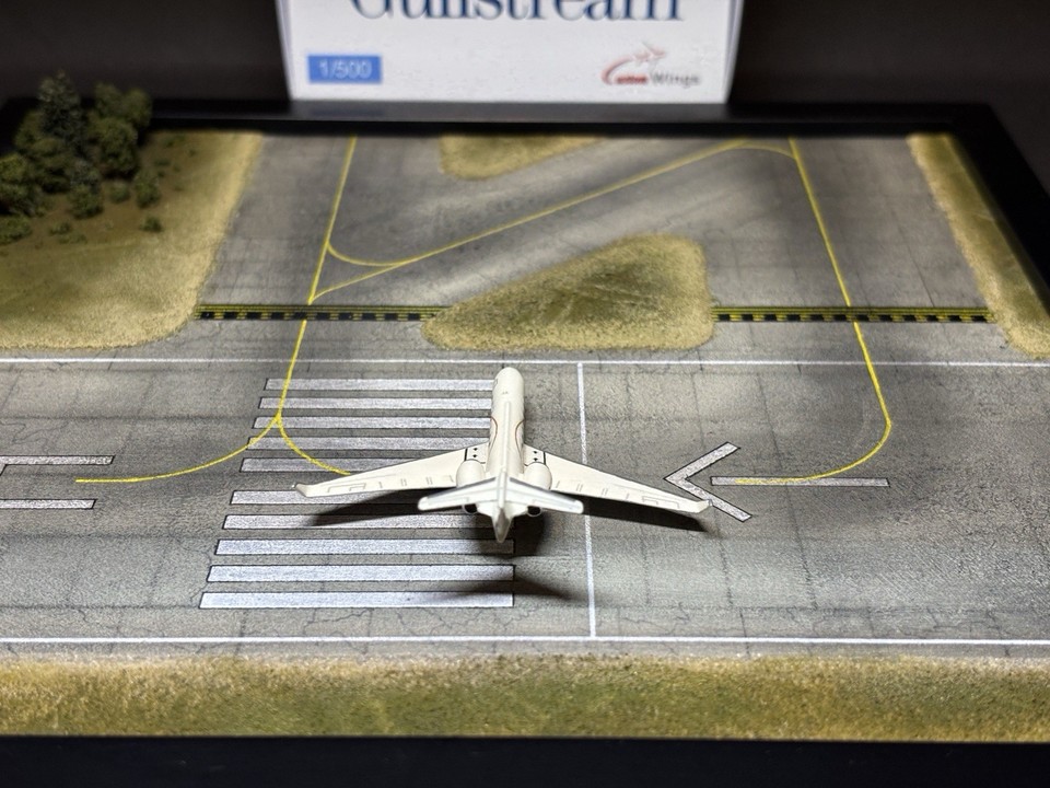 Gulfstream G550 OE-IGO 1:500 Custom wie Herpa Wings + Verpackung | eBay.de