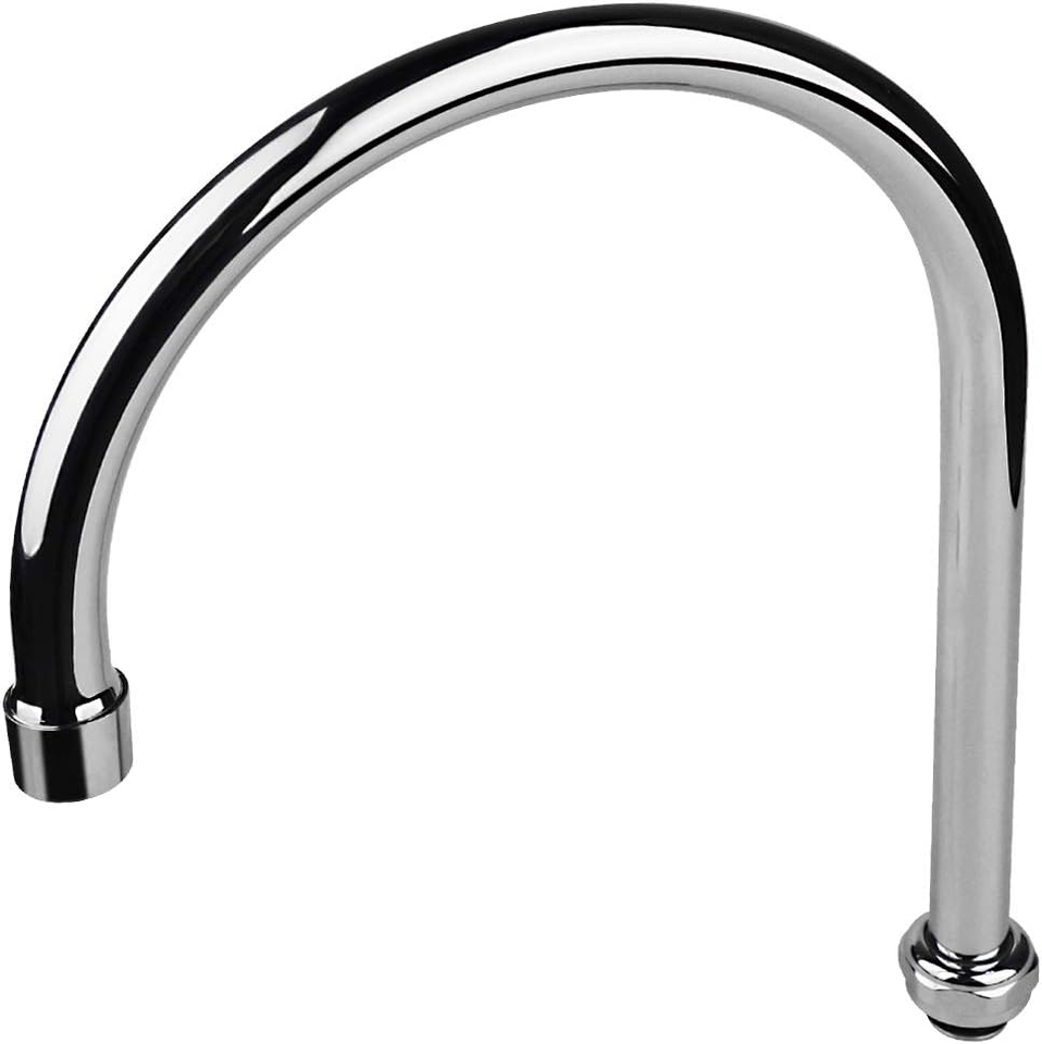 Gooseneck Swivel Spout 8 Inch Replacement Kit with Swing Nozzle for ...