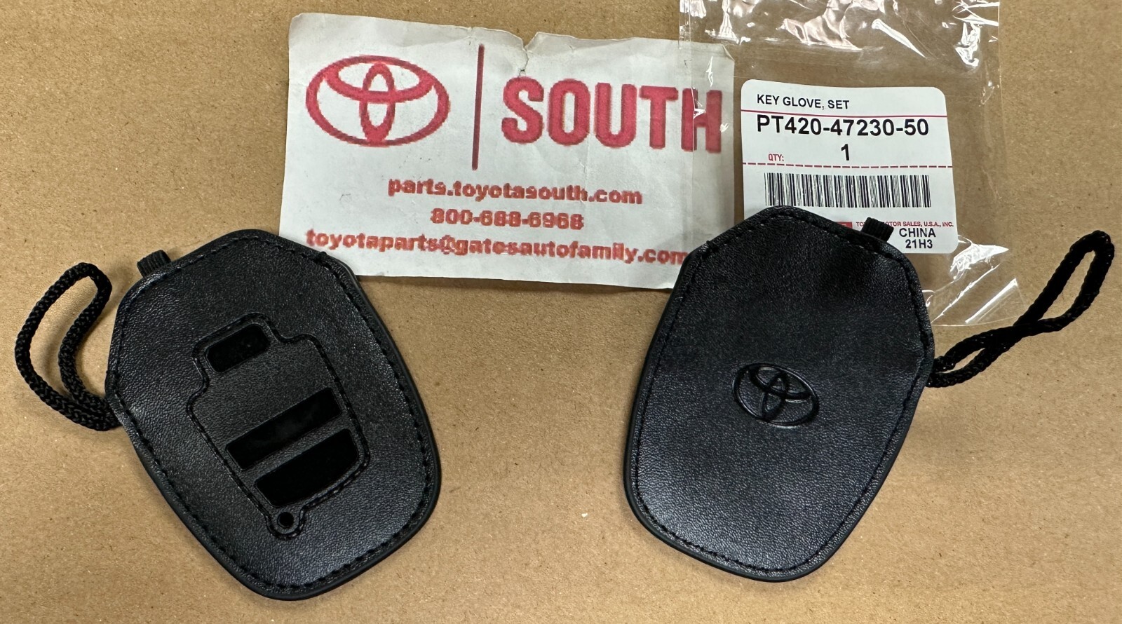 2023 Toyota Prius Key Glove Set Genuine OEM Accessory PT4204723050 for ...
