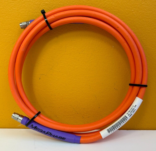 Megaphase TM4-S1S1-72 DC-4 GHz, SMA (M-M), RF Orange Bench Test Cable ...