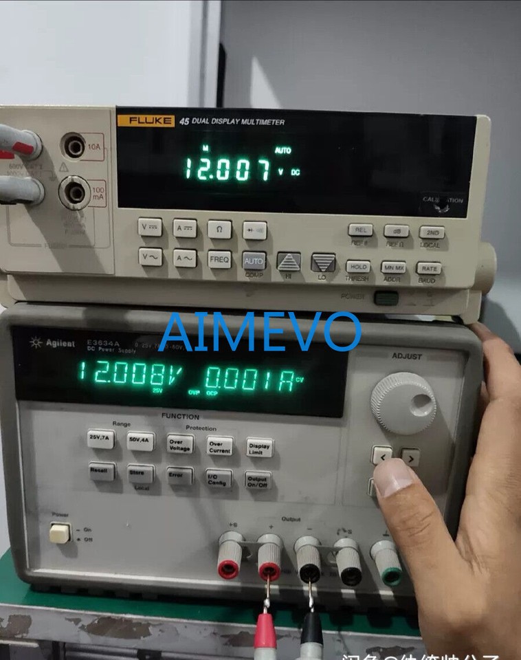 HP/Keysight Agilent E3634A 200W DC Power Supply 0-25V, 7A / 0-50V, 4A ...