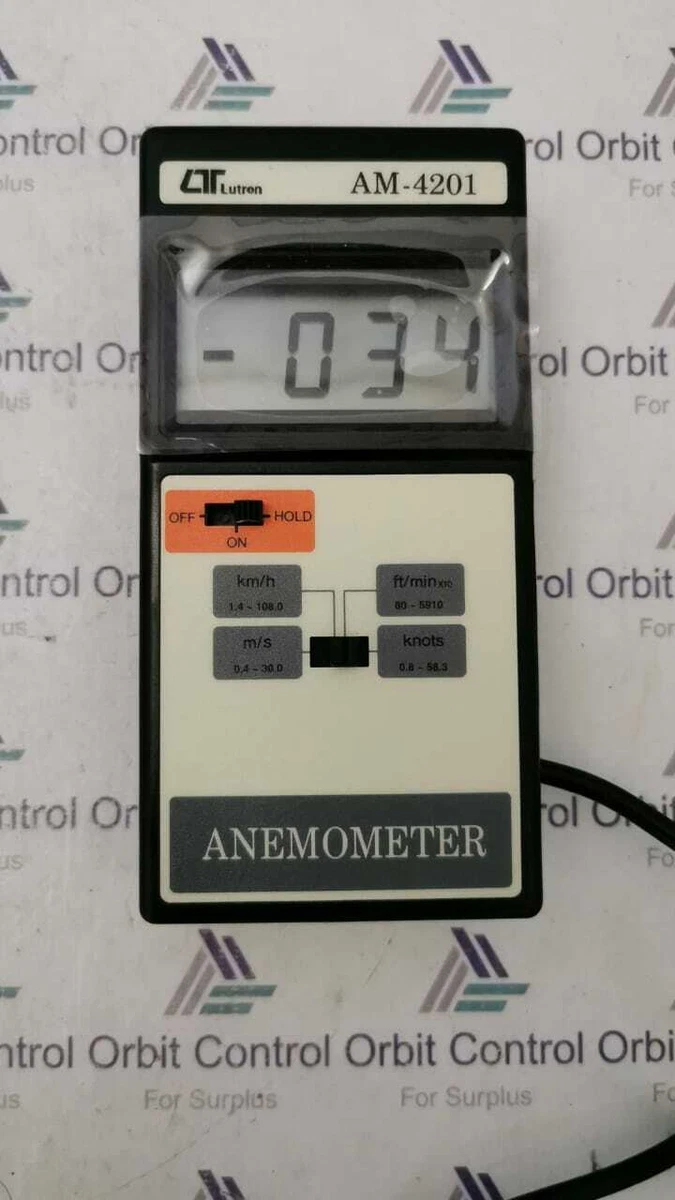 Digital Anemometer Lutron