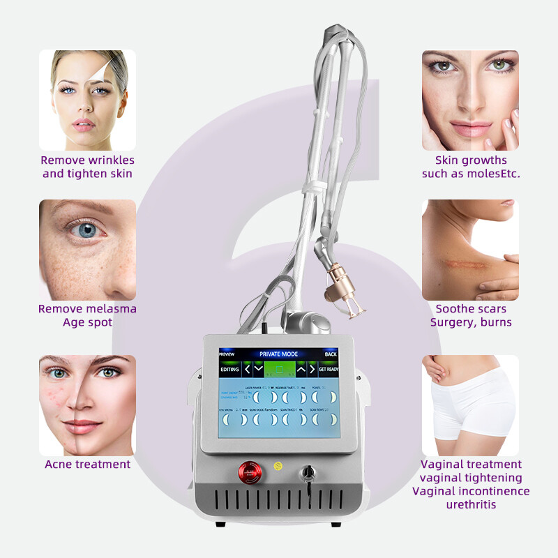 2024 Fractional Co2 Laser Machine Skin Stretch Marks Treatment Facial ...