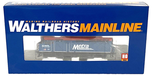 HO Scale Walthers MainLine 910-19474 Chicago Metra 130 F40PH ESU DCC ...