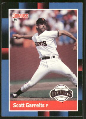 1988 Donruss #80a Scott Garrelts | eBay