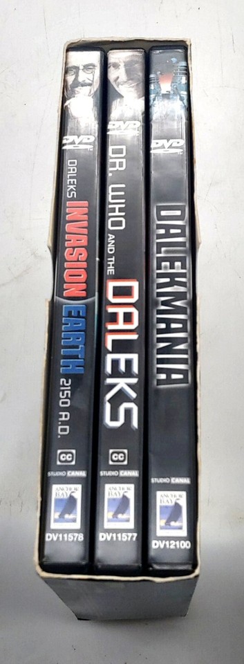 The Dr. Who Collection 3 Disc DVD Box Set | eBay