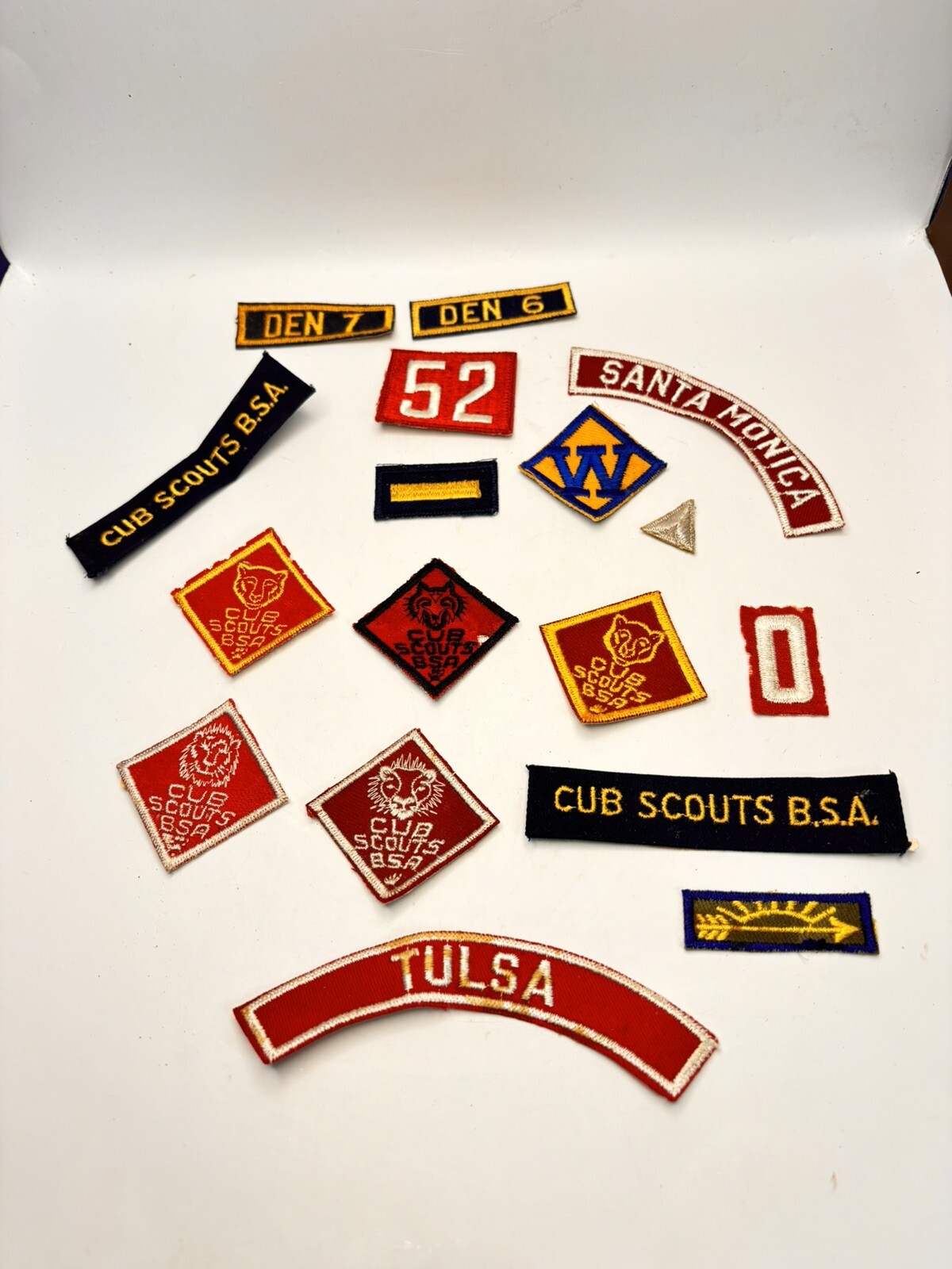 Vintage Cub Scout Uniform Patches Lot of 17 | Tulsa | Santa Monica | eBay