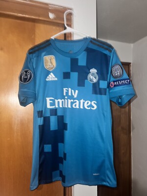 Player Issue Isco Real Madrid 17/18 Third Kit | eBay