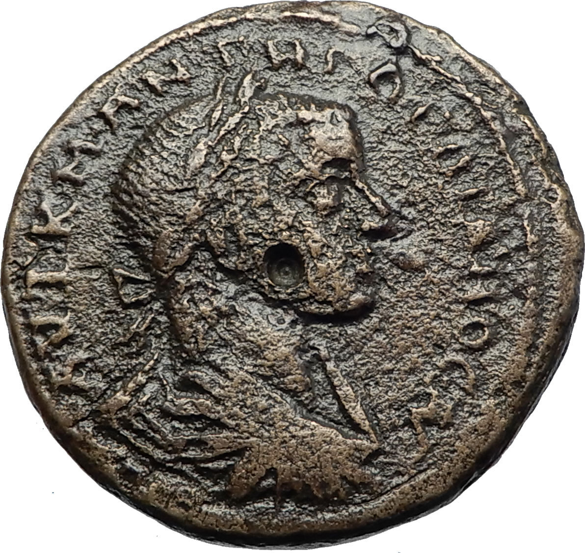 GORDIAN III Authentic Ancient Nicopolis ad Istrum Roman Coin ASCLEPIUS ...