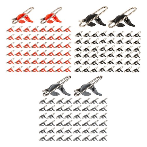 50Pcs Hookbait Release Clips, Fishing Impact Bait Clips, Stainless ...