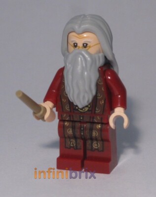 Lego Albus Dumbledore Minifigure from sets 75954 + 75964 Harry Potter ...