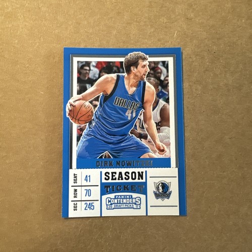 2017-18 Panini Contenders Draft Picks - Season Variation #15 Dirk ...