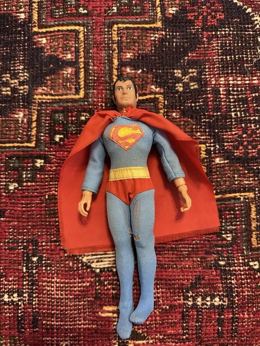 Mego Superman Vintage 1974 WGSH 8" Action Figure Original Suit | eBay