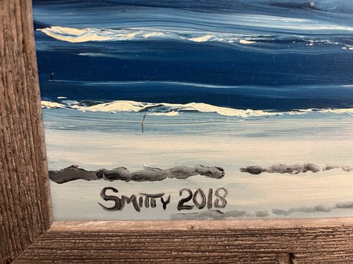 Legacy Florida Highwayman Glenn Smith (Smitty) Painting 18"x24" On ...