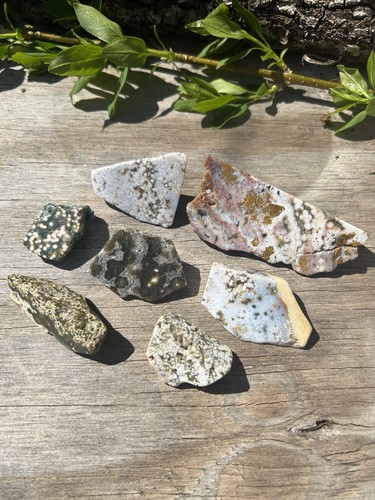 Bulk Ocean Jasper Slabs Lot- Natural Botryoidal Ocean Jasper Stones ...