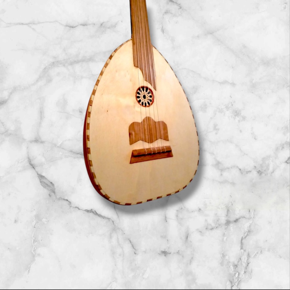Handcrafted Arabic Oud – Traditional Lute Instrument with Rich ...