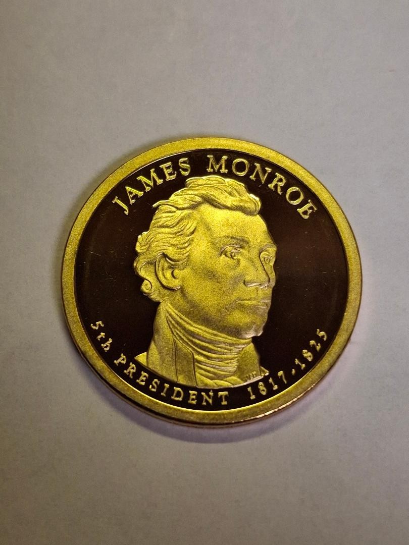 2008 s JAMES MONROE PresidentiaL*PROOF* $1 Dollar Coin | eBay