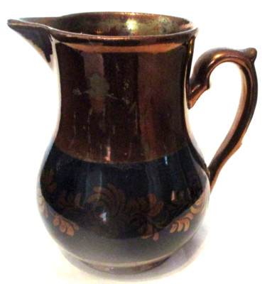 Antique Copper Luster with Black Band and Copper luster Design Jug 5 ...
