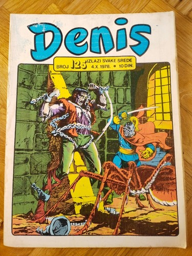 Rare Foreign Variant 1978 Marvel FRANKENSTEIN # 6 Denis 125 from ...
