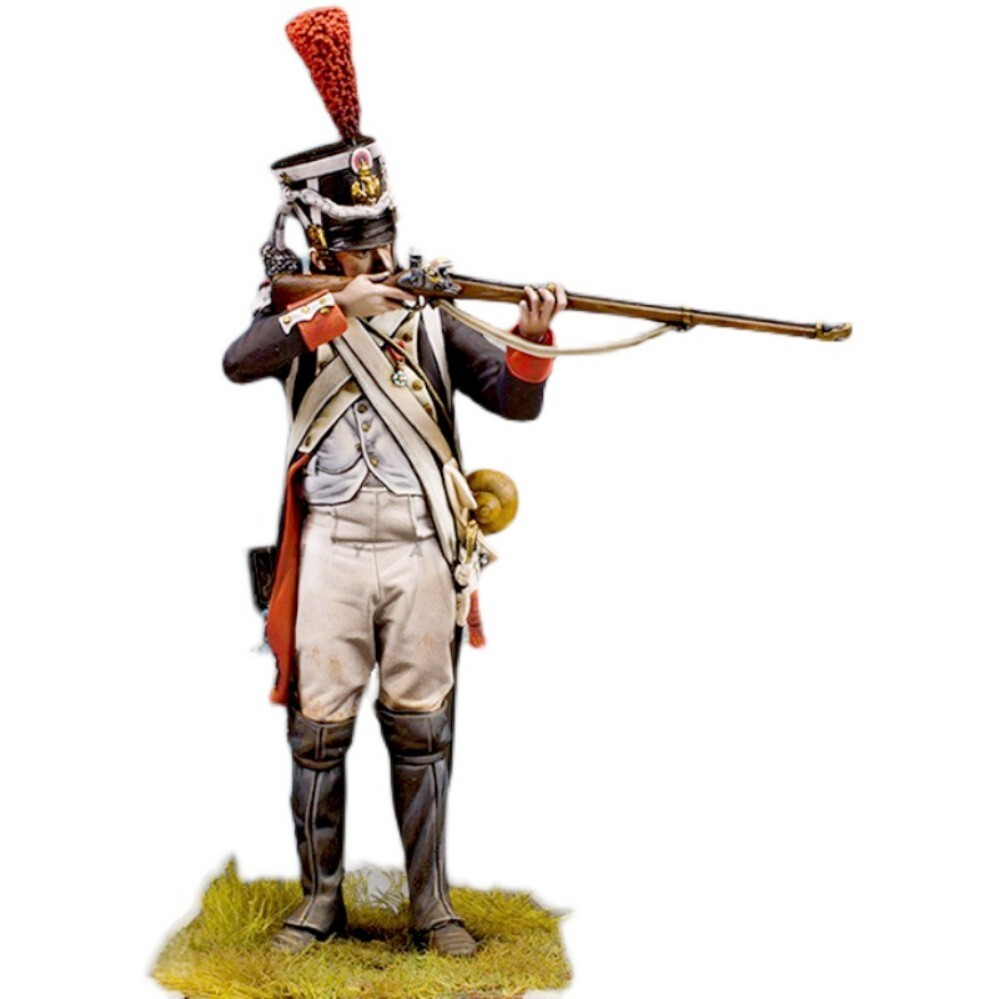 1/24 3 in Resin Figure Model kit Napoleonic Infantry unassembled ...