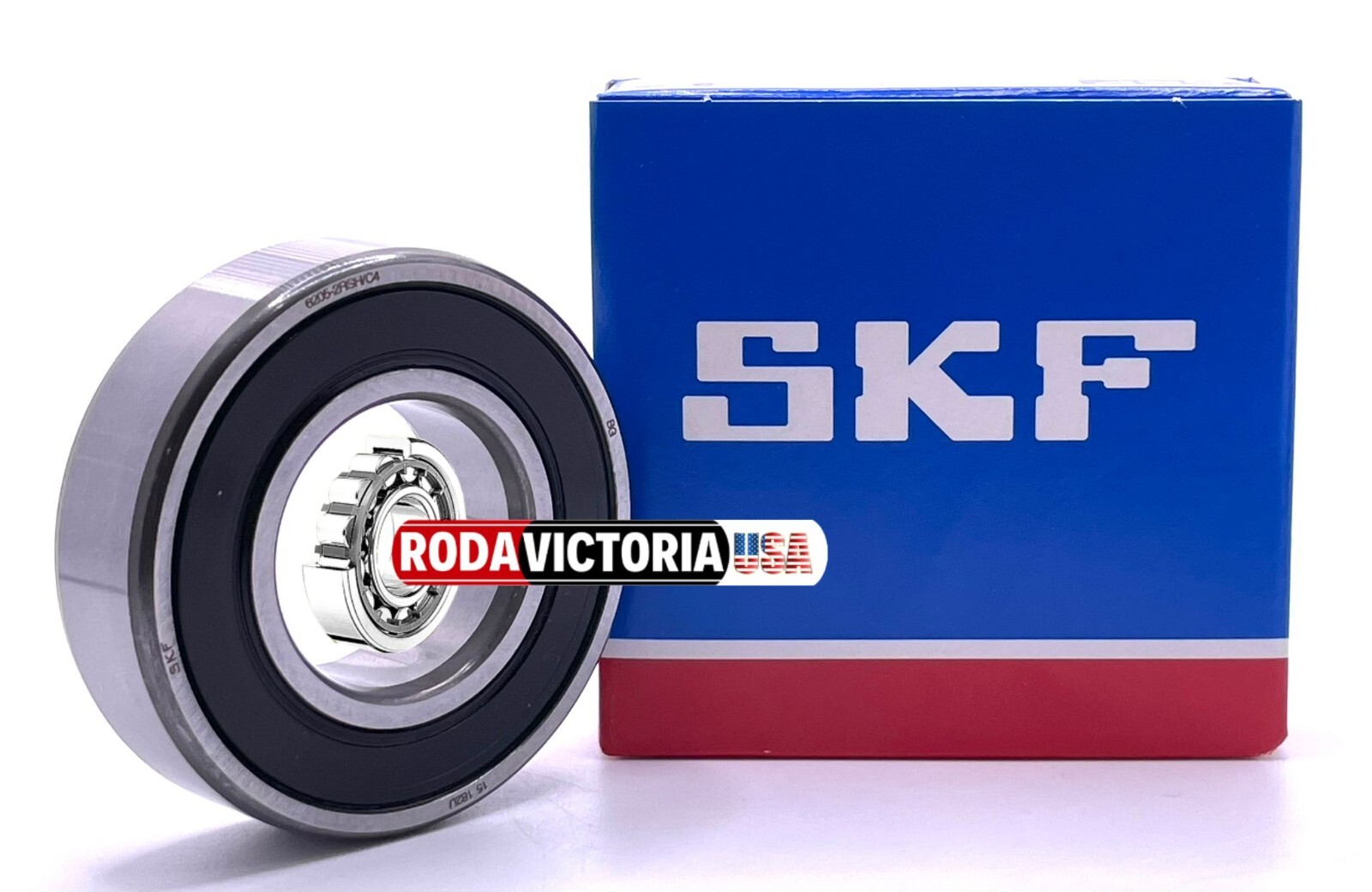 SKF 6205 2RSH C4 Deep Groove Ball Bearing, Rubber Sealed 25x52x15 mm | eBay