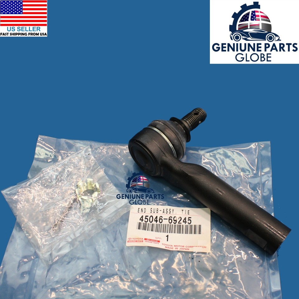 GENUINE TOYOTA 10-24 4RUNNER FJ CRUISE GX460 STEERING TIE ROD END 45046 ...