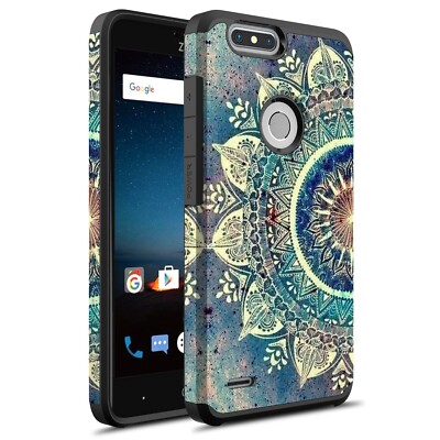 For ZTE Blade Z Max / ZTE Sequoia / ZTE Zmax Pro 2 Hybrid Graphic Case ...