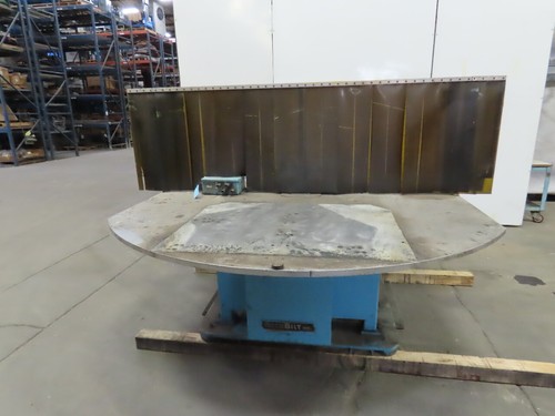 ACCUBILT Robot Welder 96" Horizontal 180° Rotary Indexing Turn Table ...