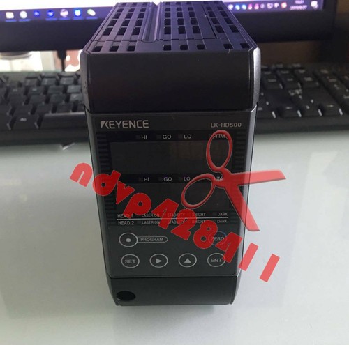 USED Keyence Vision LK-G5001 Laser Sensor Controller + LK-HD500 ...