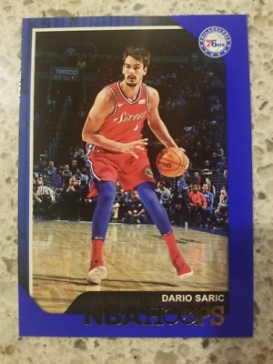 2018-19 PANINI NBA HOOPS DARION SARIC #196 "BLUE" PHILADELPHIA 76ERS | eBay