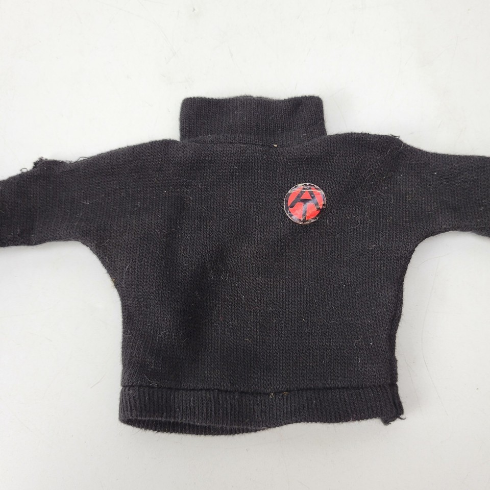 Vintage Hasbro GI Joe Adventure Team - Black Sweater Orig Sticker Clean ...