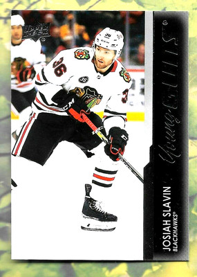 JOSIAH SLAVIN 2021-22 UPPER DECK YOUNG GUNS ROOKIE RC CARD #718 ...