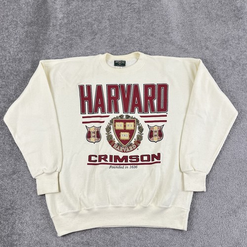 Vintage AMERICAN EAGLE Sweatshirt Mens XL Harvard University Crew Neck ...